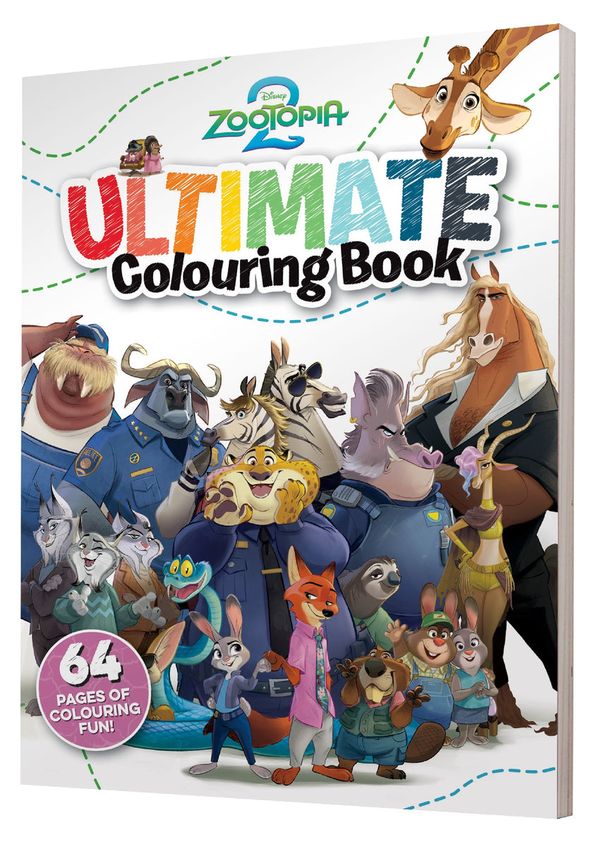 ZOOTOPIA 2: ULTIMATE COLOURING BOOK – Books N Gifts